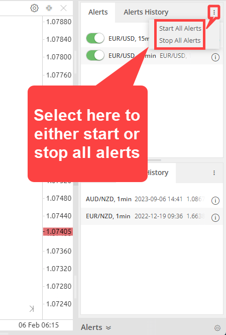 SmartTrader Alerts Widget | SmartTrader Help Center